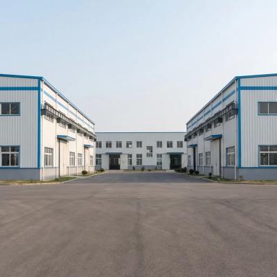 China Durable Steel Workshop with Rock Wool Insulation & Galvanized Finish for sale