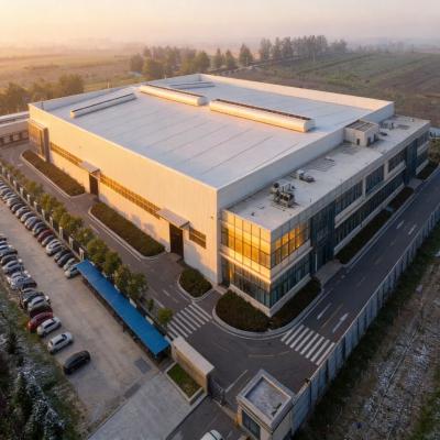 China Heavy-Duty Steel Workshop with Advanced PU Insulation for Harsh Climates for sale