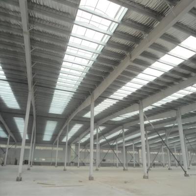 China Durable Steel Workshop with PU Insulation and Hot-Rolled Design for sale