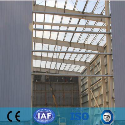 China Durable Steel Workshop with Insulated Fiberglass Wool Design for sale