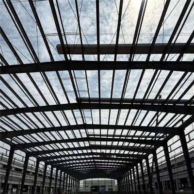 China Durable Steel Structure Buildings with Fiberglass Wool Insulation Features for sale