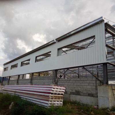 China Workshop Food and Chemical Industry Steel Workshop Steel Prefabricated Warehouse for sale