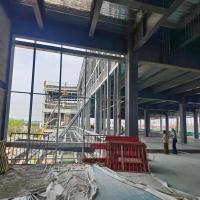 China Modern Localization Profession Design Big Steel Structure Warehouse with Civil Construction Work for sale