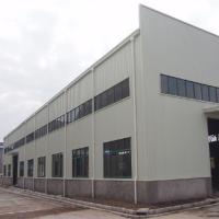China Prefabricated Steel Juice Processing Building with Ridge Ventilation and Fire Safety Measures for sale