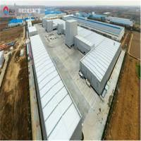 China Advanced Steel Beverage Plant with Integrated Office Mezzanine and Hygienic Layout for sale