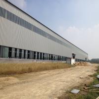 China Eco Friendly Steel Beverage Factory with Insulated Composite Panels and Skylight Roof for sale