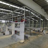 China Tubular Steel Frame Mineral Water Factory with Glass Wool Insulation Panels System for sale