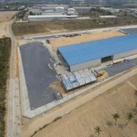 China Tubular Steel Frame Mineral Water Factory with Glass Wool Insulation Panels System for sale