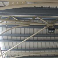 China Robust Steel Frame Bottled Water Plant with Skylight and Vent System Design for sale