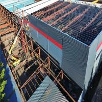 China High Strength Steel Frame Mineral Water Factory with Skylight Ventilation System Design for sale