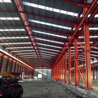China Galvanized Steel Factories Featuring Large Span and Good Insulation for sale