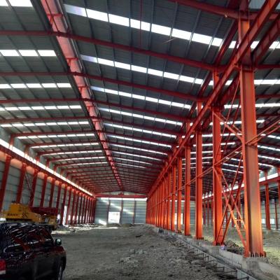 China Galvanized Steel Factories Featuring Large Span and Good Insulation for sale