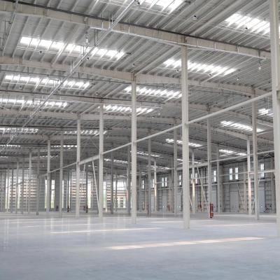 China Food Steel Workshop with Sanitary Prefabricated Steel Structure and Cleanroom System for sale