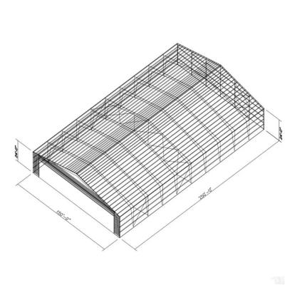China Steel Structure Food Processing Workshop with Hygienic Insulated Sandwich Panel System for sale