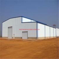 China Clean Steel Structure Building with Food Workshop and Temperature Control Panels for sale