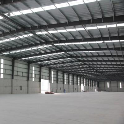 China Prefab Steel Structure Building with Insulated Panels and Sanitary Food Factory for sale