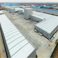 China Prefab Steel Structure Building with Insulated Panels and Sanitary Food Factory for sale