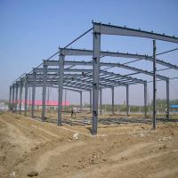China High-Strength Modular Fireproof and Corrosion-Resistant Steel Structure Workshop for sale