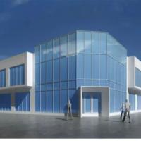 China Modern Steel Structure Flat Roof Prefabricated Warehouse Solutions for sale