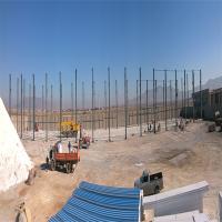 China Steel Structure Warehouse with Q355 Steel and Fiberglass Wool Insulation Options for sale