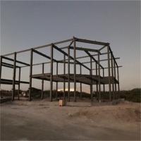China Robust Steel Structure Warehouse Construction Featuring Q345 Steel and EPS Insulation for sale