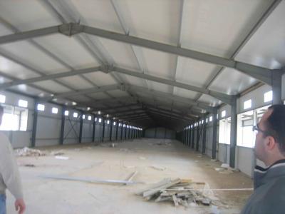 China High Capacity Prefab Steel Structure Chicken House for Commercial Broiler Cages for sale