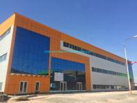 China Luxury Light Steel Workshop with Robust Q355 Steel and Insulation for sale