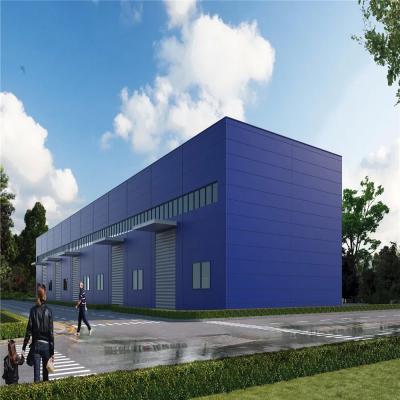 China Contemporary Steel Structure Showroom House with Unique Design for sale