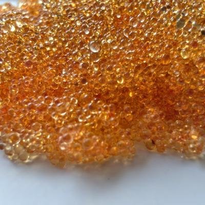 China YZ-GW-001 Uniform Grain Gel Strong Acid Cation Exchange Resin for Nuclear Ultra Pure Water for sale