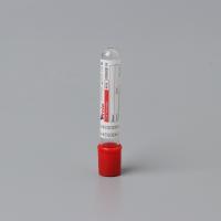 China 8ml 9ml Clot Activator Tube Red Glass PET Clot Activator Blood Collection Tube for sale