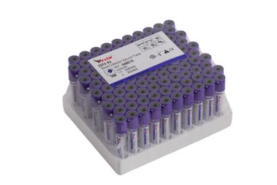 China 16*100mm EDTA Blood Collection Tube Anticoagulant Bd EDTA Tubes for sale