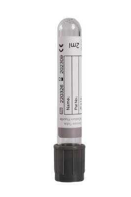 China Grey Top Tube Sodium Fluoride Glucose NaF Grey Bd Sodium Fluoride Tubes Anticoagulant for sale