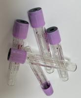 China DNA 3ml Vacuum Blood Collection Tubes Nuclease Barrier Gel And Clot Activator for sale