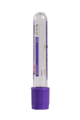 China Cell Free Edta Purple Top Tubes DNA Room 75mm 100mm Sample Collection Tubes for sale