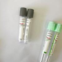 China 10ml Vacuum Blood Plain Tube  EDTA-NAF Dual Protection Blood Plasma Tube for sale