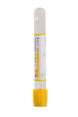 China 6ml 5ml Separation Clot Activator Gel 4ml Collection Tubes For Phlebotomy for sale