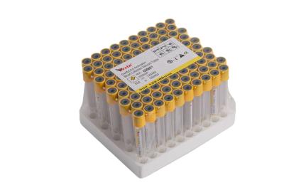 China Yellow Gel Clot Activator Gel Separator 0.5ml 1ml 2ml Blood Tubes for sale