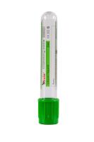 China Vacuum Heparin Tube Blood Test Green Top Blood Tube for sale
