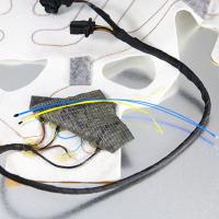 China 5k 8k Epoxy Coated NTC Thermistor 10K 25 C For Automotive Seat Heater for sale