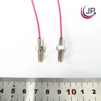 China Nickel Plated Copper M5 Threaded Probe Temperature Sensor For Medical Blood Refrigeration for sale
