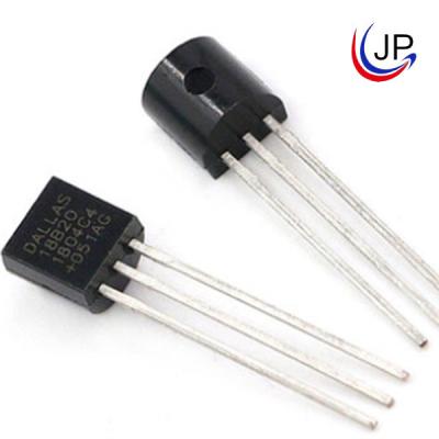 China High Precision Epoxy Digital Temperature Sensor PVC Sheathed Cable DS18B20 for sale