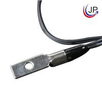 China NTC Surface Mount Temperature Sensor Epoxy Resin Insulated Wire Ring Lug 3.7 for sale