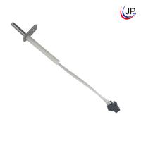 China Glass Fiber Silicone Wire NTC Stainless Steel Temperature Probe For Induction Cooker And Electric Oven for sale