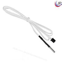 China 10K 1% NTC Thermistor Temperature Sensor With Two Tinned Copper Wire Cables for sale