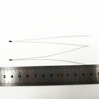 China High Accuracy Ntc Thermistor Sensor With Small Epoxy Coating Bead 4.0mm for sale