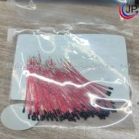 China 10K 3435K Red Enameled Wire NTC Thermistor For Beauty Equipment for sale