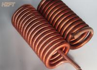 China Copper & Copper Nickel Refrigerator Condenser Coil with Tin Plating - 11+ Fins per Inch, ISO 9001 Certified for sale