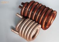 China Copper & Copper Nickel Refrigerator Condenser Coil with Tin Plating - 11+ Fins per Inch, ISO 9001 Certified for sale