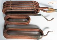 China ISO 9001 Copper Nickel Fin Coil Heat Exchanger for Refrigeration Condensers with 11 FPI and 18mm Root Diameter for sale