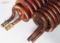 China Cupronickel Integral Copper Tube Coil for Water Heaters - 180mm Root Diameter, 100mm Wall Thickness, ISO 9001 Certified for sale